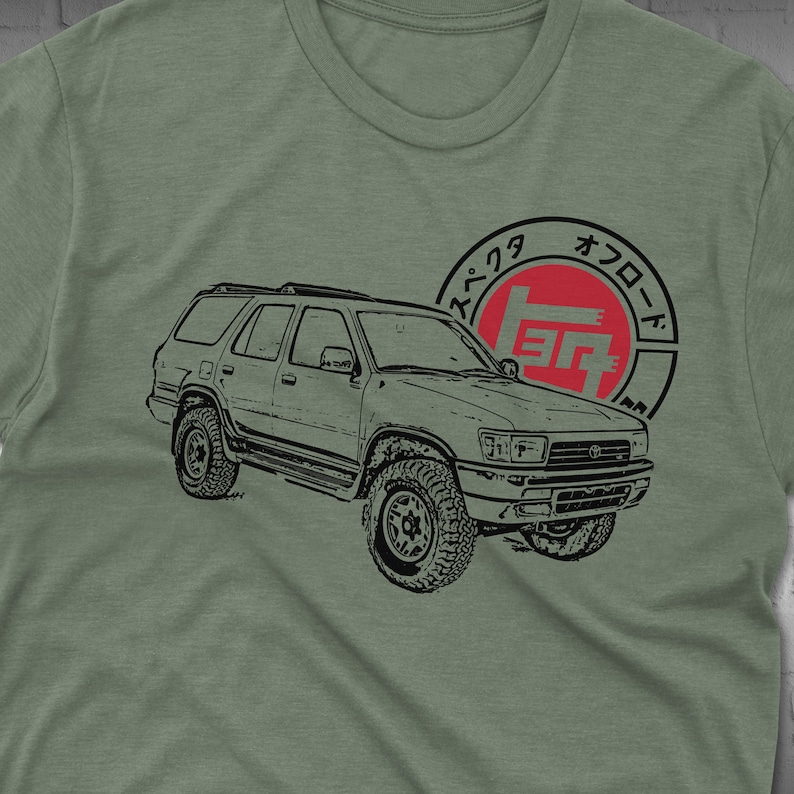 Toyota 4runner 2ND Generation TEQ Heritage Vintage Logo - Etsy