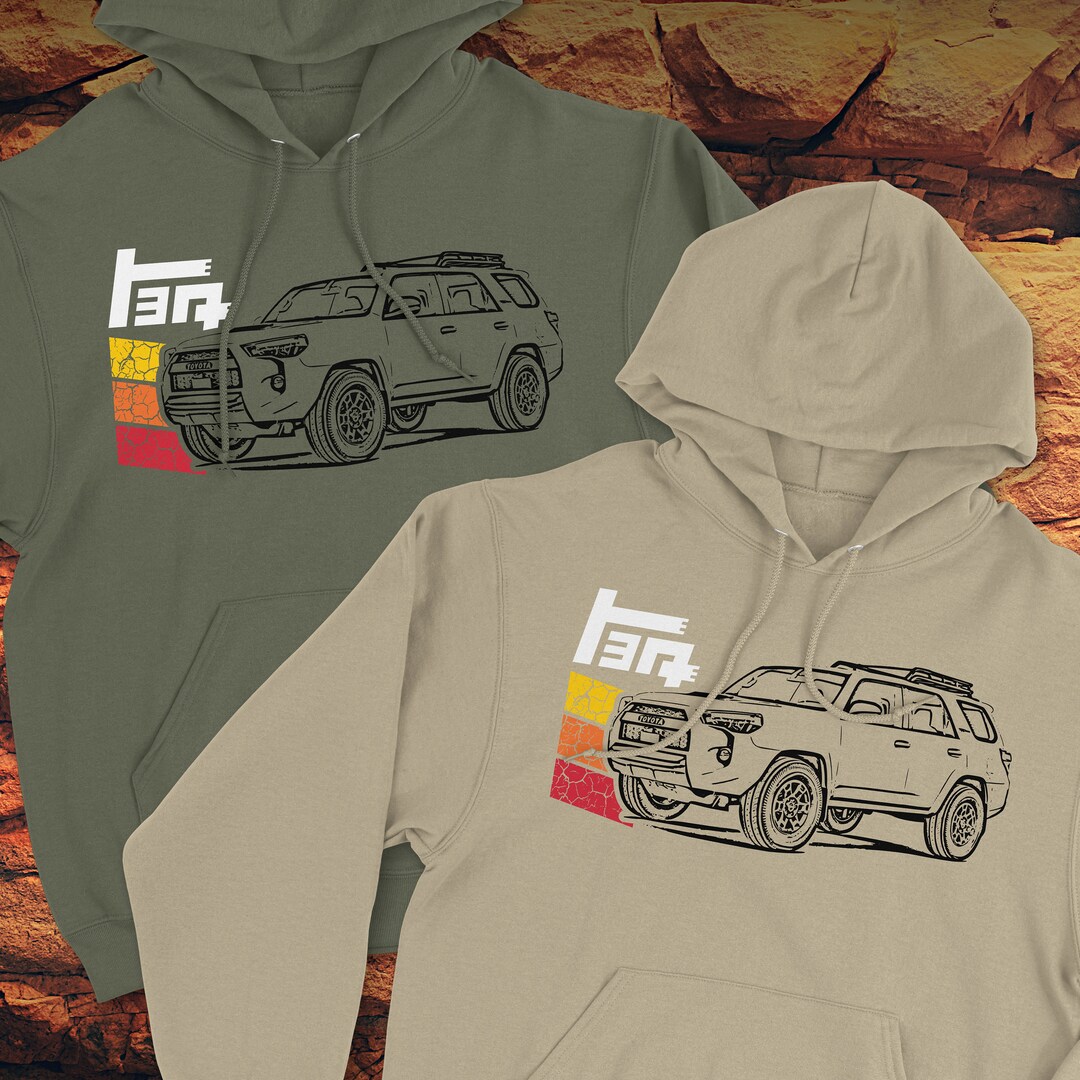 Toyota 4runner TEQ Cracked Terrain Heritage Vintage Stripes Lines ...