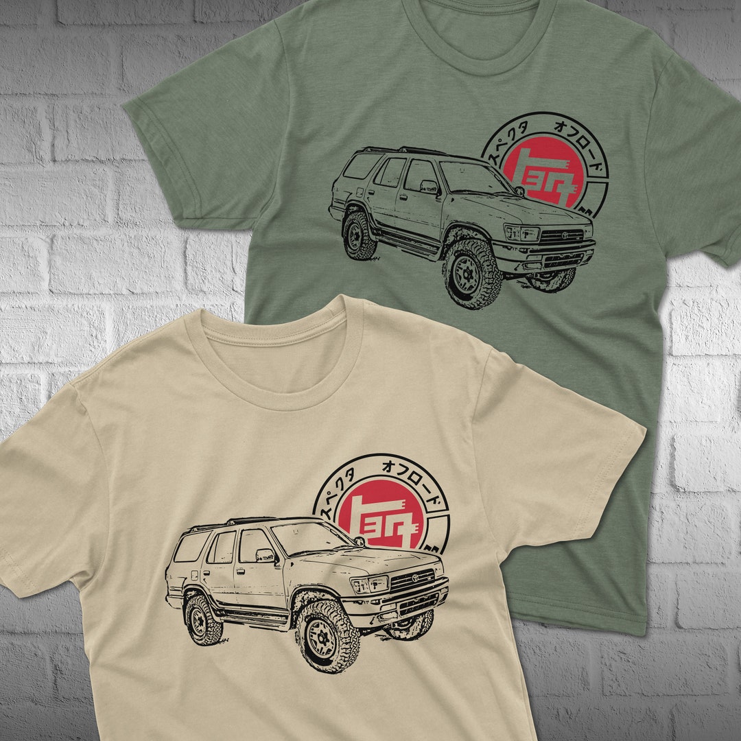 Toyota 4runner 2ND Generation TEQ Heritage Vintage Logo T-shirt 2nd Gen ...