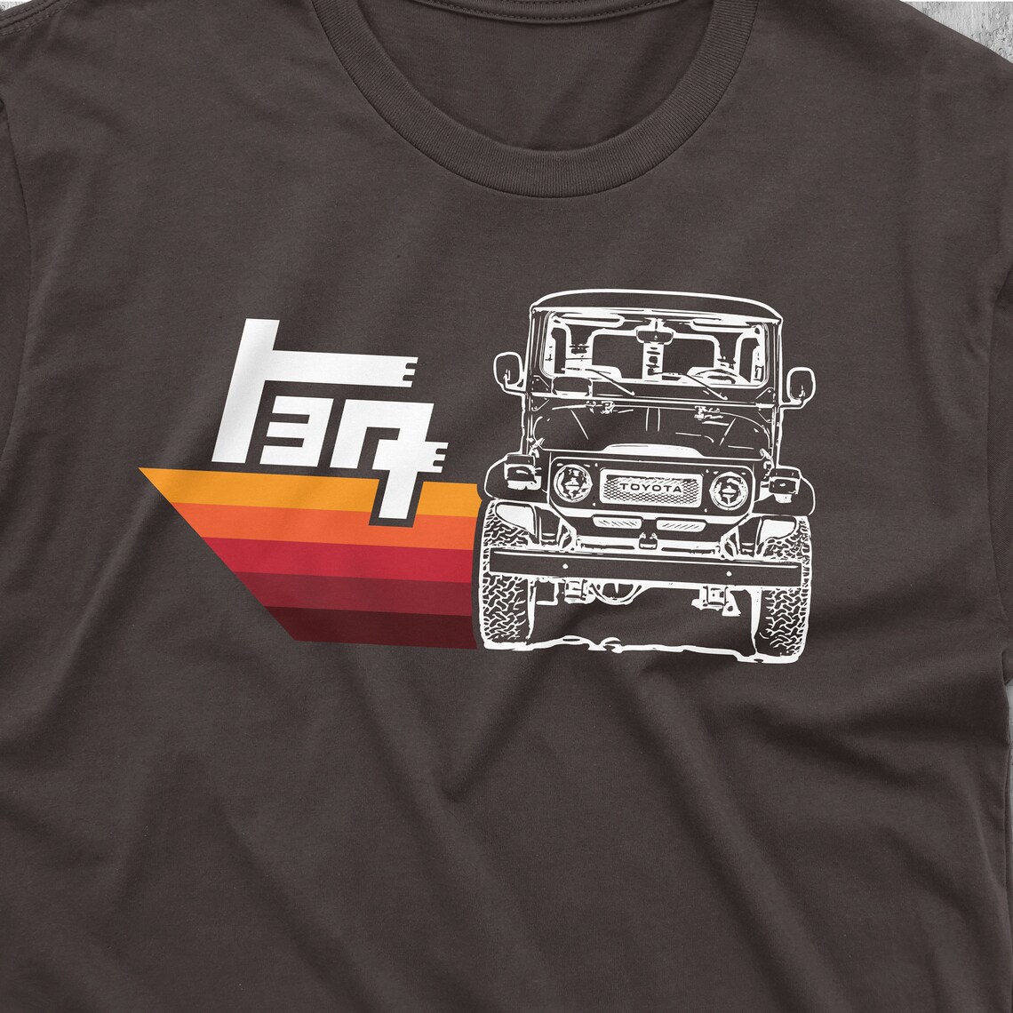 Toyota Land Cruiser FJ40 Heritage Stripes T-shirt - Etsy