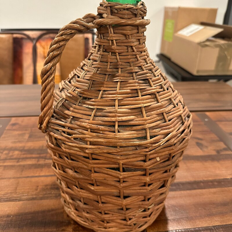 Wicker Demijohn - Etsy