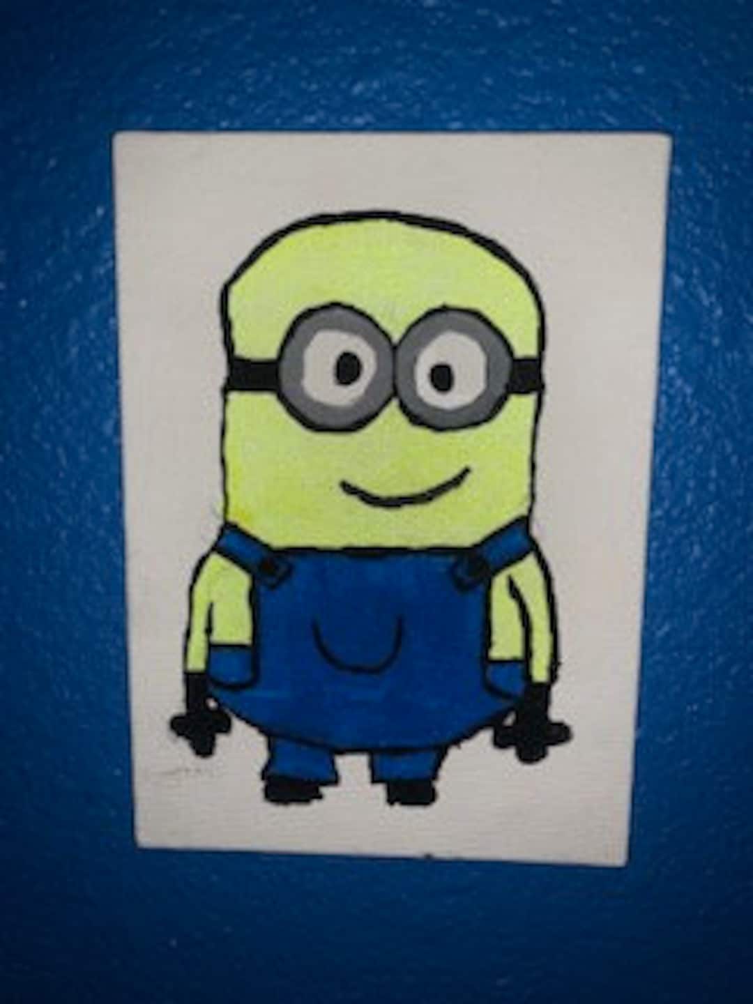 Mini Despicable Me Minion Painting - Etsy
