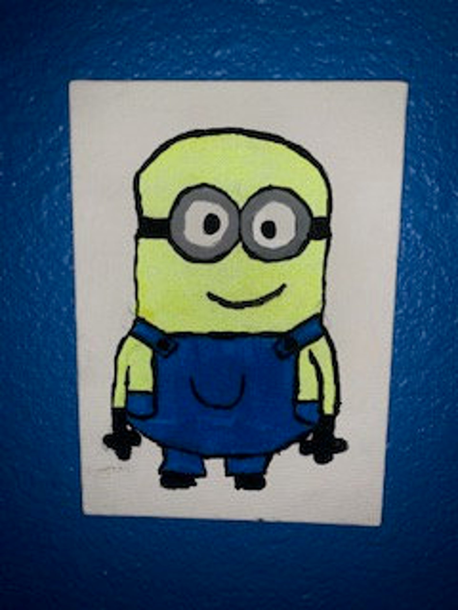Mini Despicable Me Minion Painting - Etsy