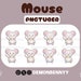 Pngtuber Mouse Animal Kawaii Cute Twitch Youtube Vtuber Stream Avatar ...