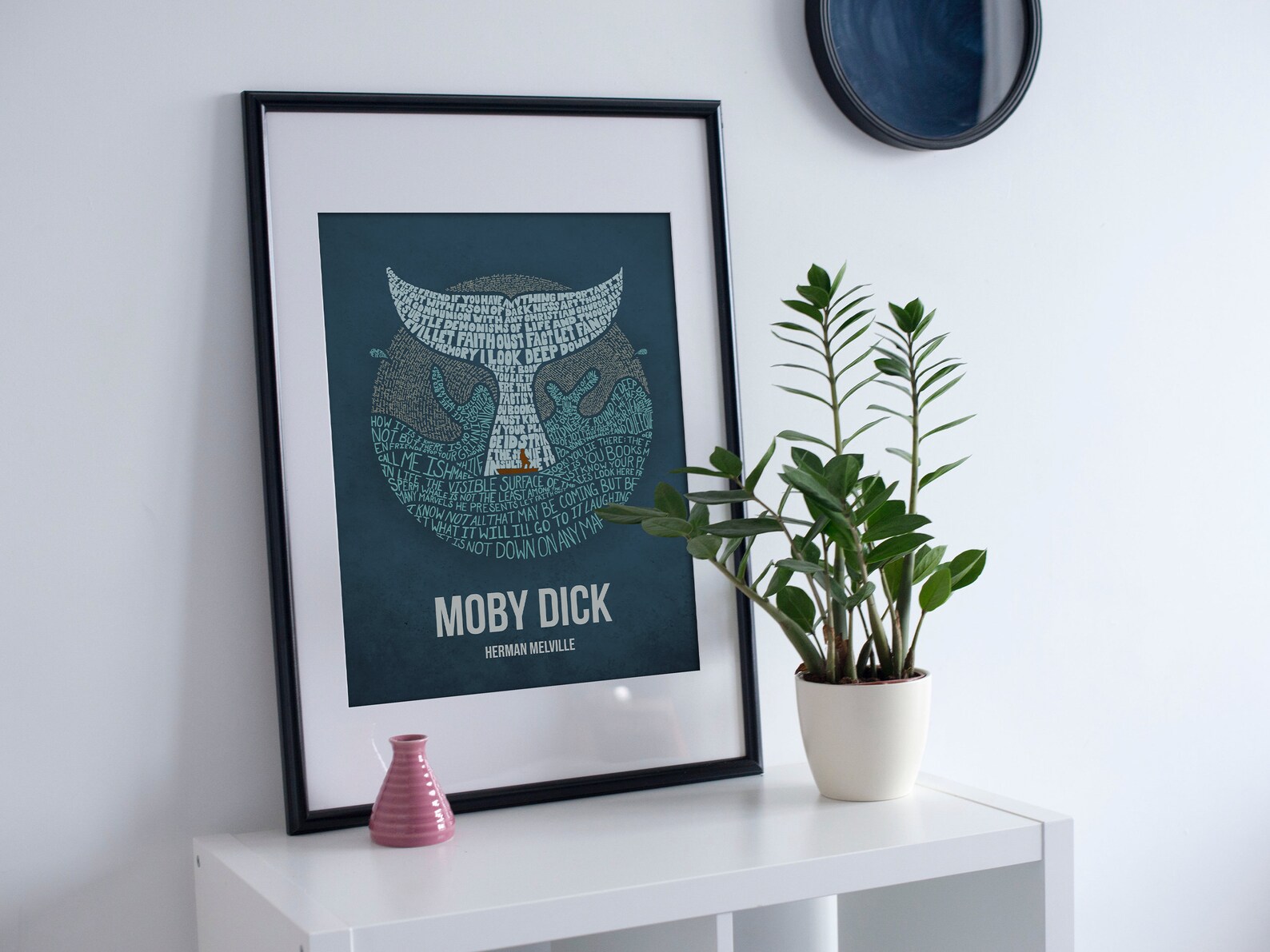 Printable Moby Dick Typography Poster Art With Quotes Printable Gift ...