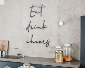 Eat Drink Sign | Etsy