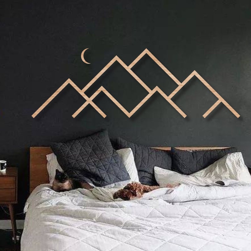 Mountain Wood Art Panels - Etsy