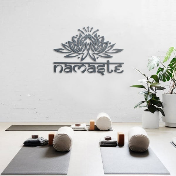 Namaste Sign - Etsy