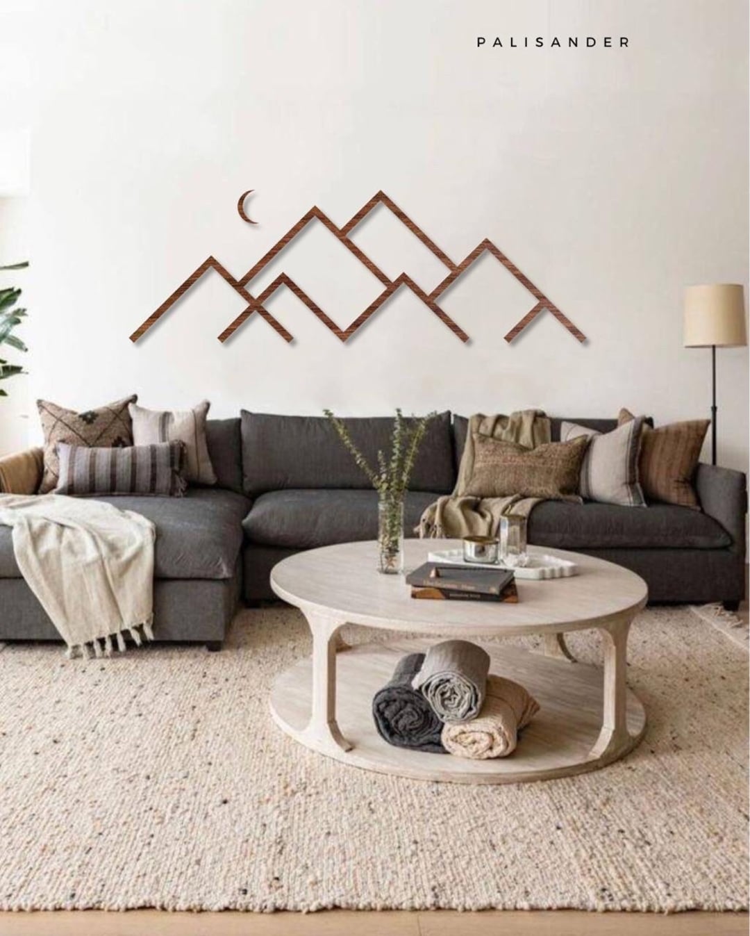 Line Mountain Art, Mountain Wood Wall Art, Minimalist Mountain Wall Art ...