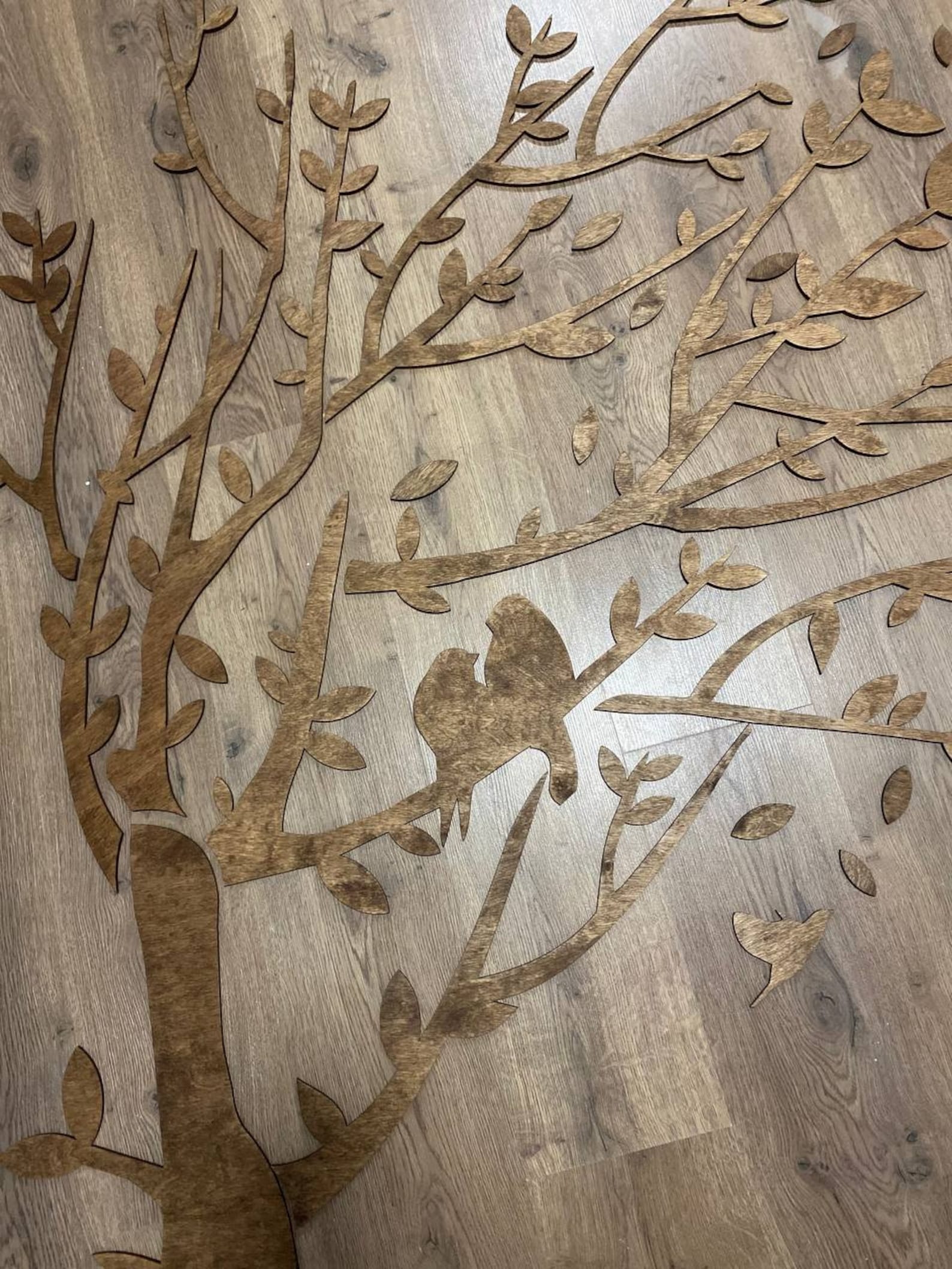 Family Tree With Photos Tree Wood Wall Art Large Family - Etsy