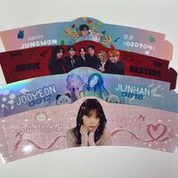 DIY Custom Kpop Cupsleeve TEMPLATES | Custom Design Template Korean Pop ...