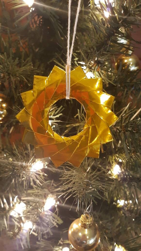 Origami Mette Ring Gold - Etsy