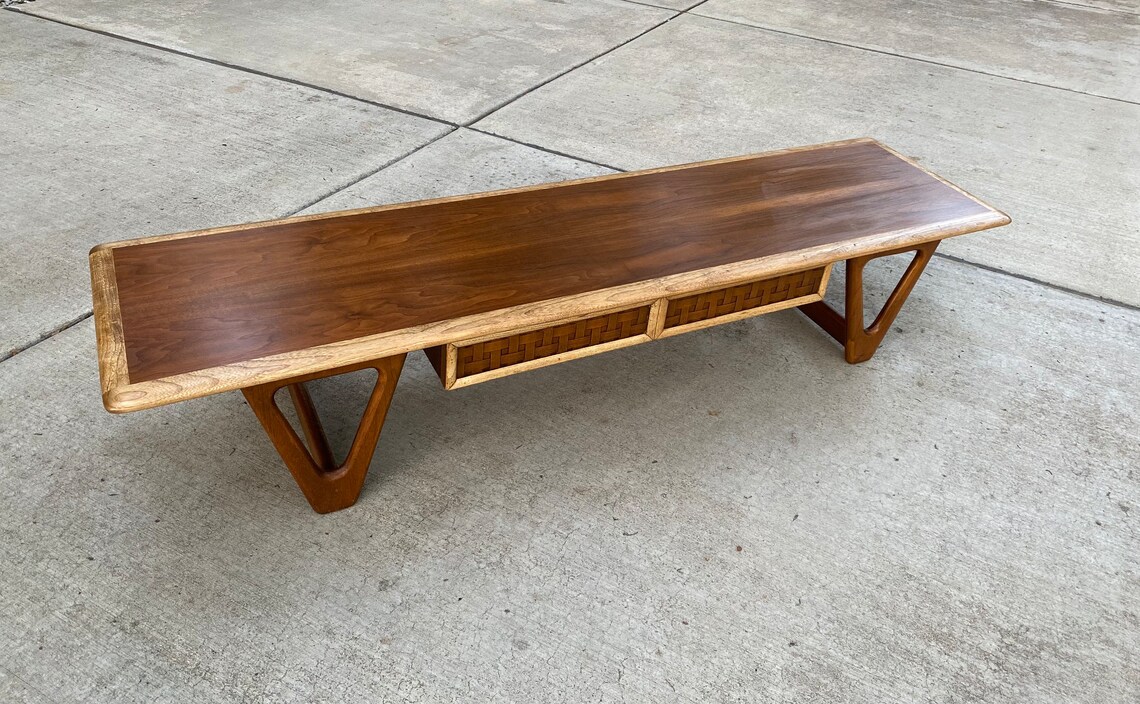 Mid Century Modern Lane Coffee Table - Etsy