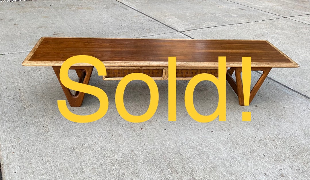 Mid Century Modern Lane Coffee Table - Etsy