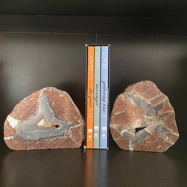 Geode Bookends - Etsy