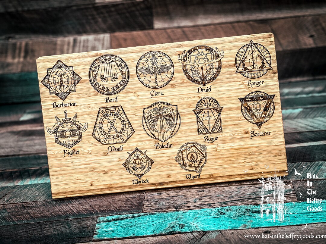 DND Class Charcuterie Board - Etsy