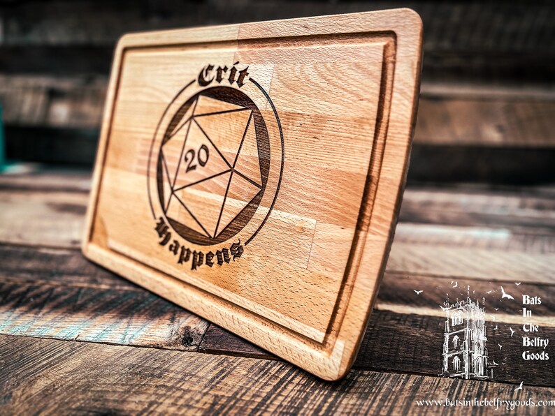 DND Themed Charcuterie Board crit Happens - Etsy