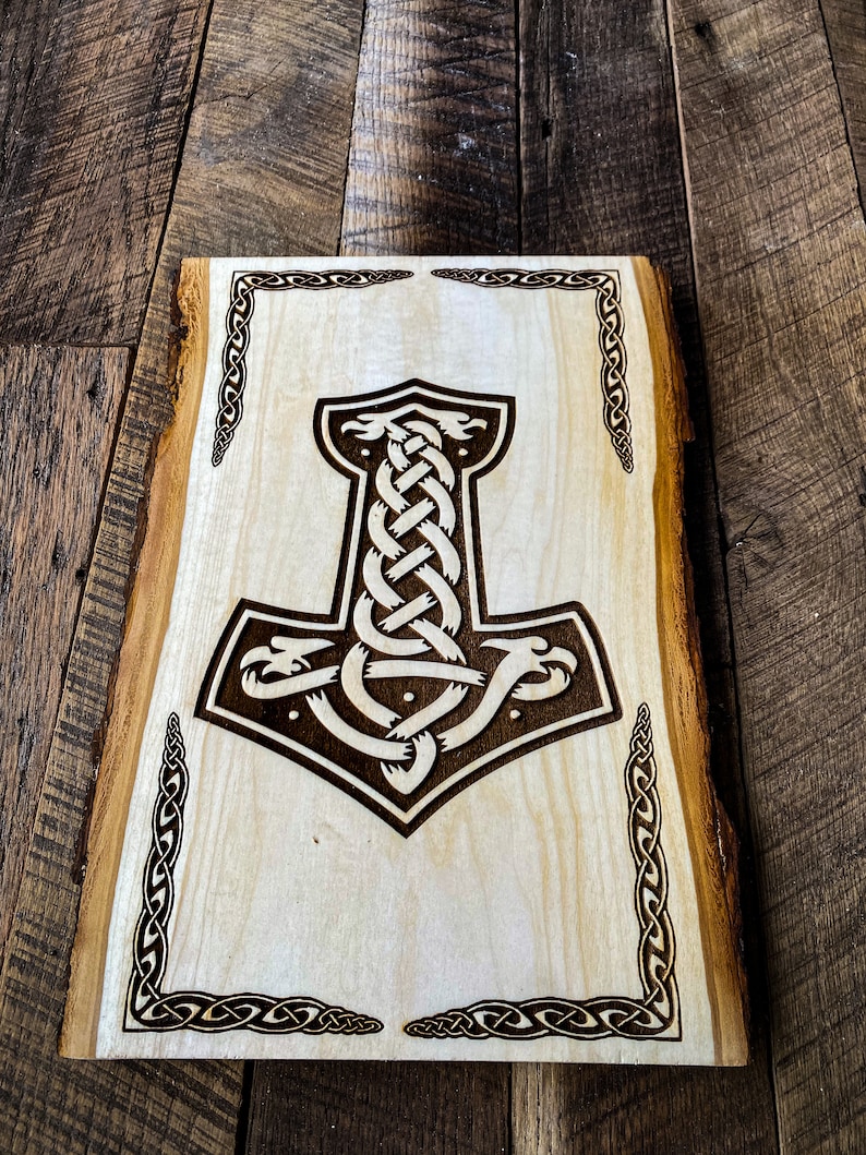 Mjölnir thors Hammer in Norse Mythology - Etsy