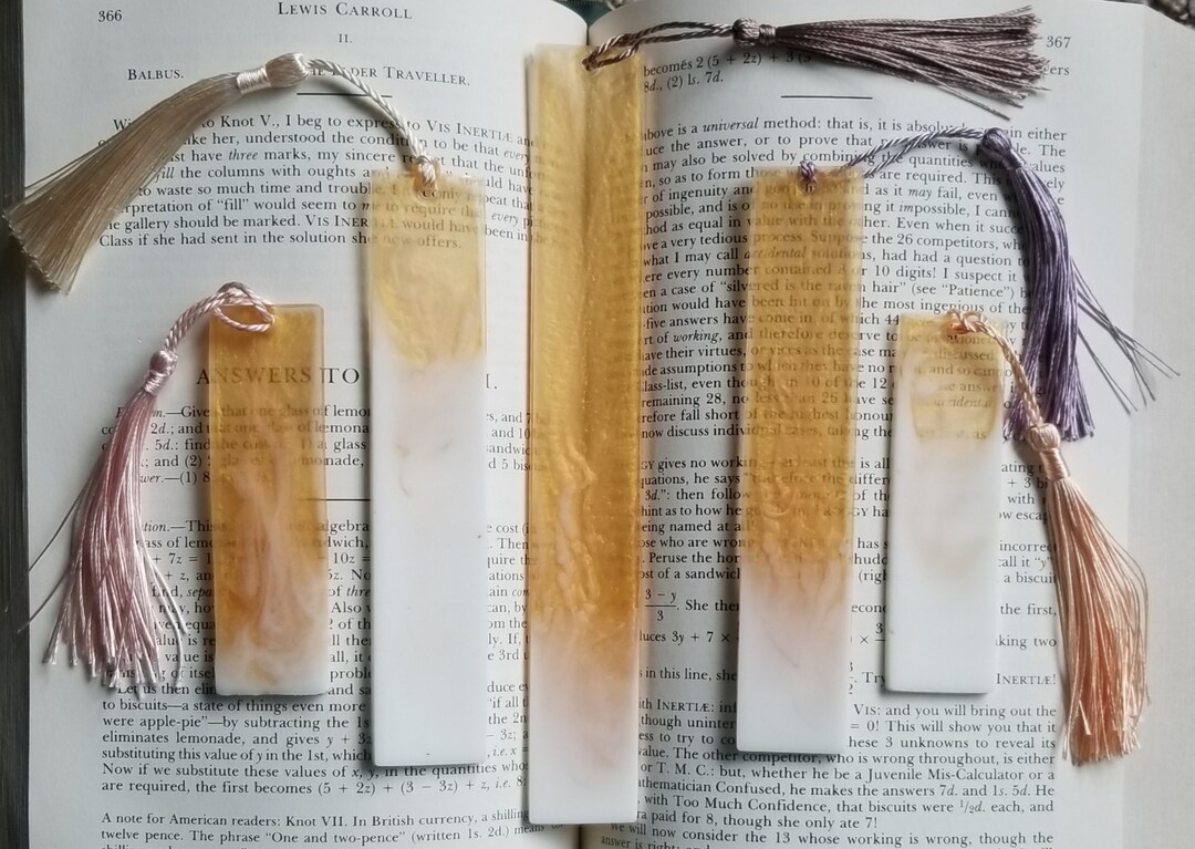 Milk & Honey Bookmarks - Etsy