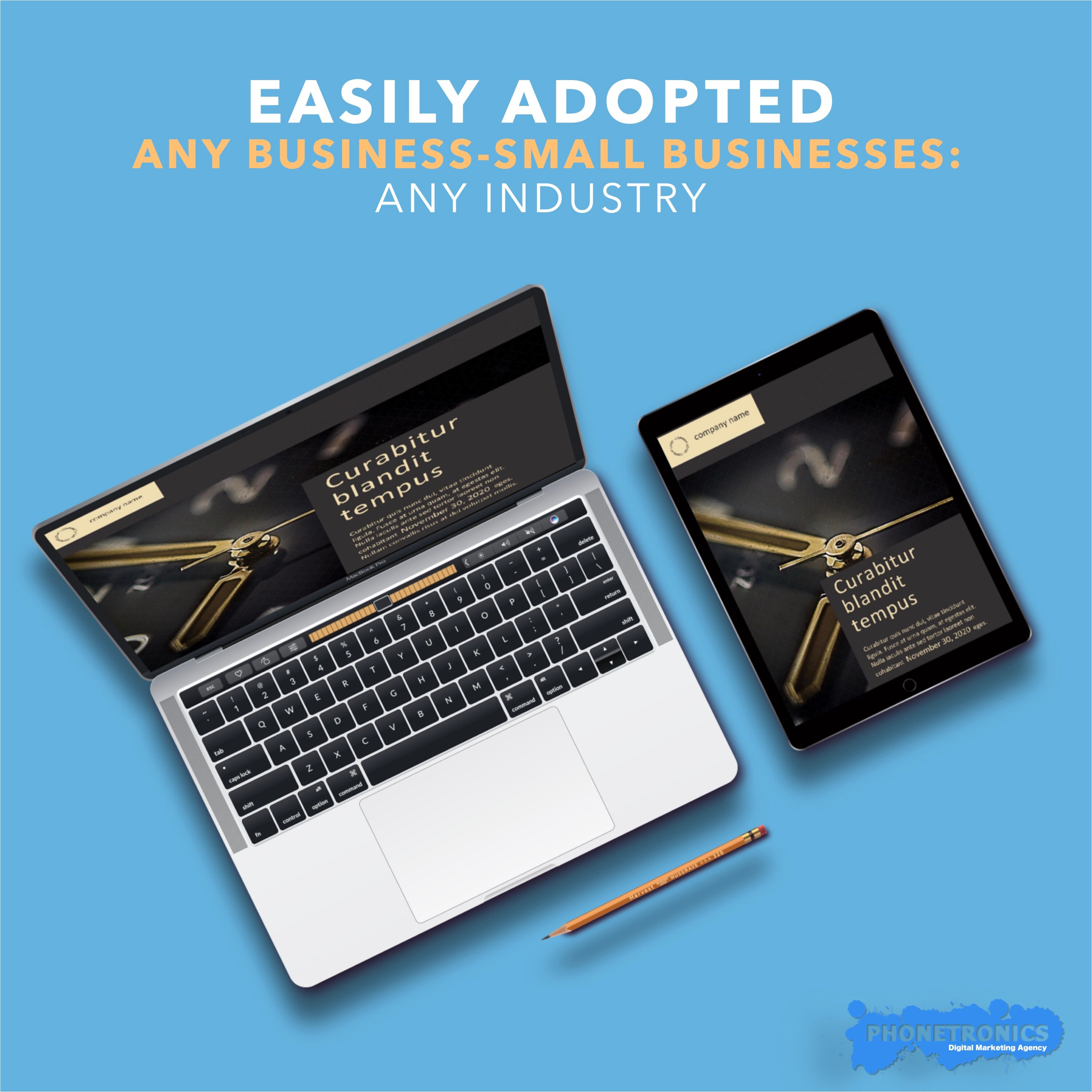 Business Communication Pack 10 in 1 Template| Royal Gold| Brochure ...