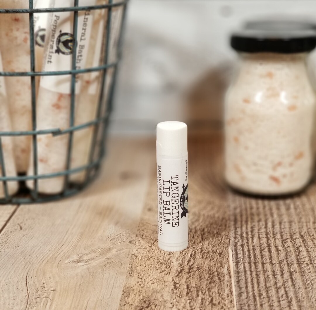 THE Best Lip Balm! | Tangerine | All Natural | Stocking Stuffer | Hand ...