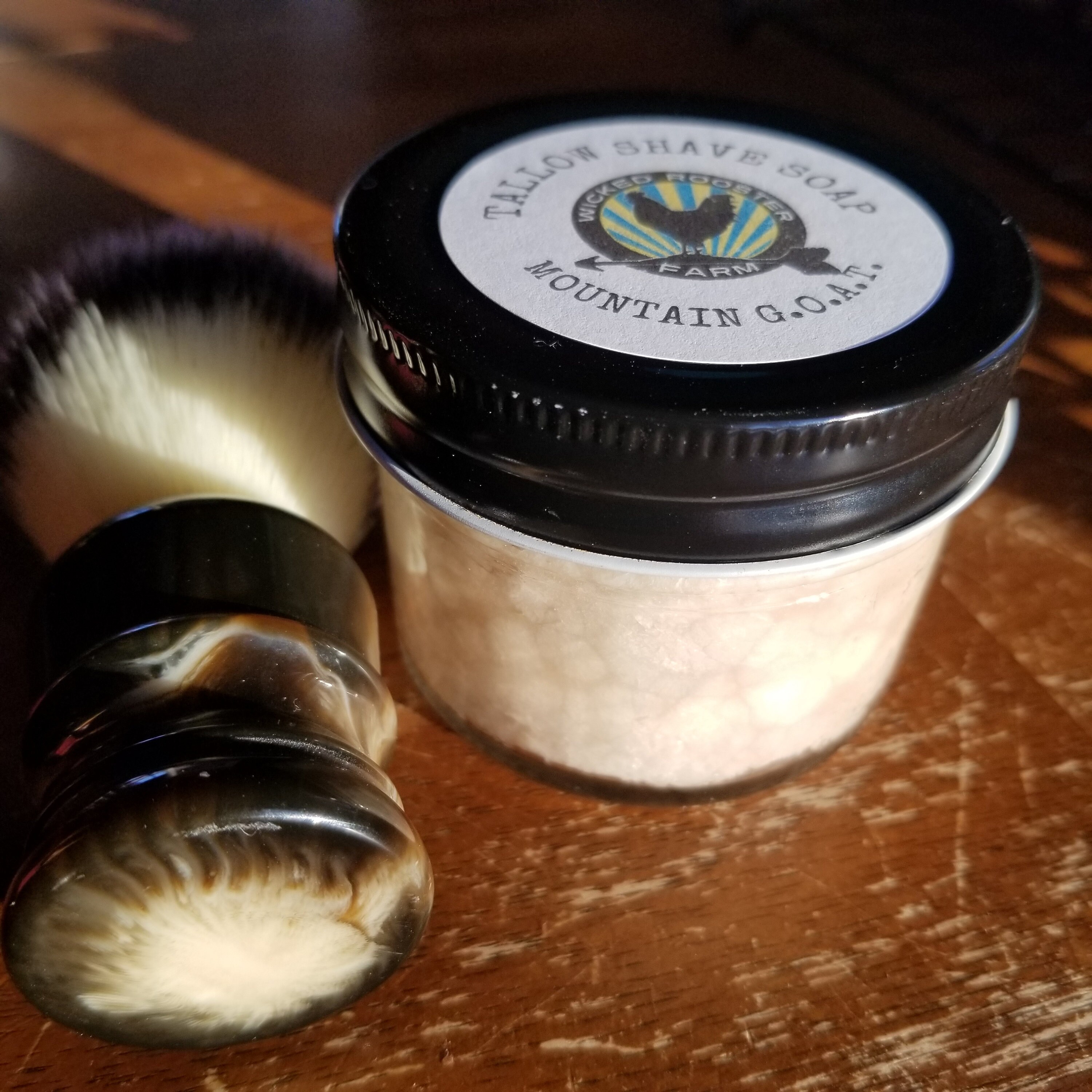 Mountain G.O.A.T Tallow Shave Soap Pine Scent IPA | Etsy