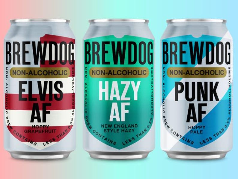 Brewdog Zero Beer Box - Etsy UK