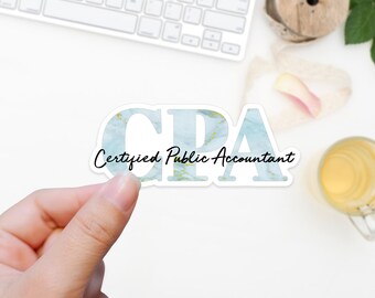 CPA Sticker Certified Public Accountant Sticker Accountant - Etsy