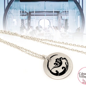 The Untamed Necklace With Small Stainless Steel Charm, Lan Clan Cloud ...