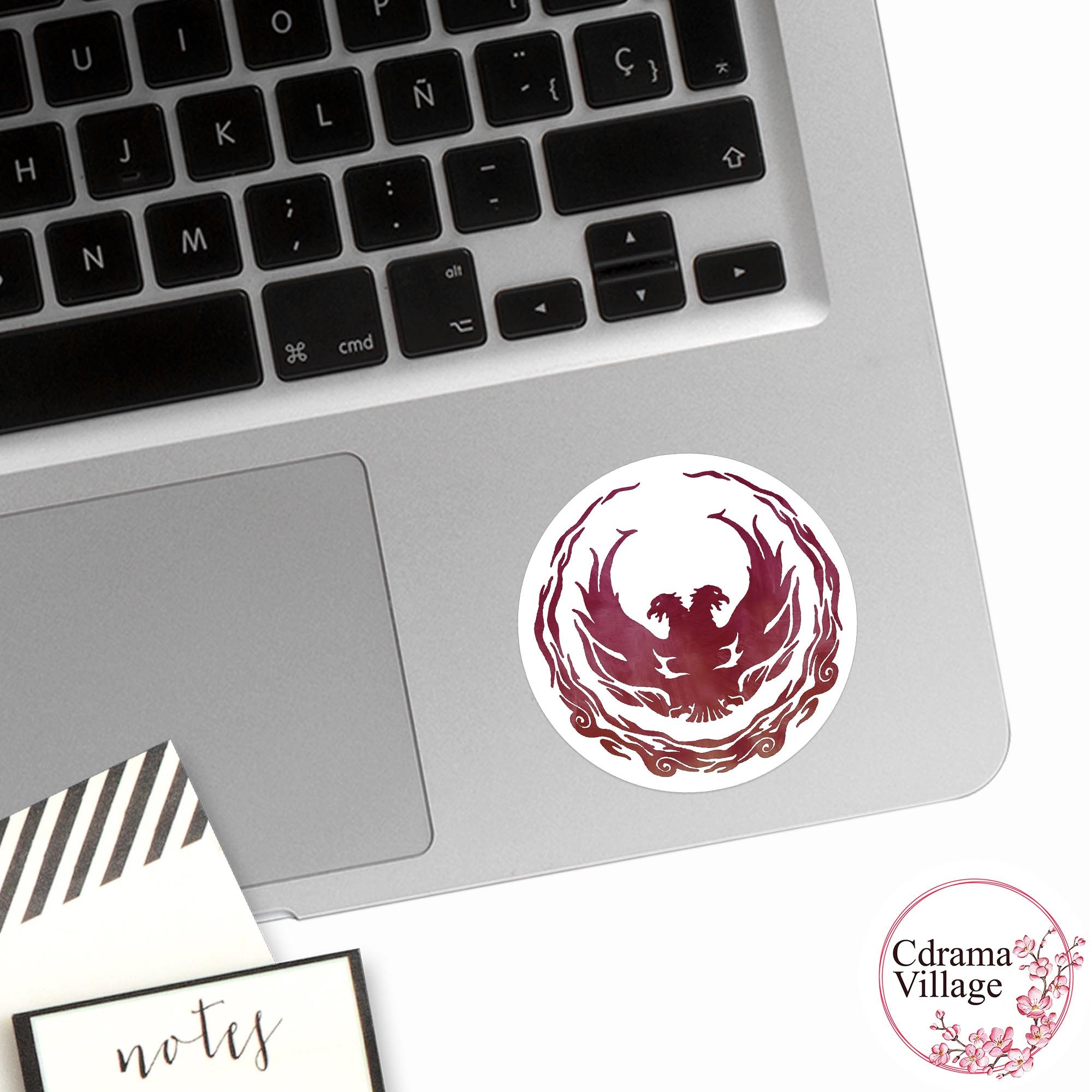 Sticker the Untamed Qishan Wen Clan Nightless City Symbol - Etsy