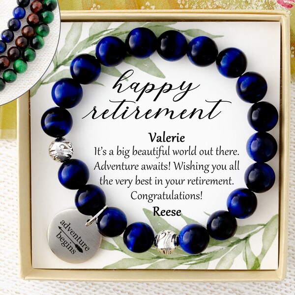 Retirement Bracelet - Etsy