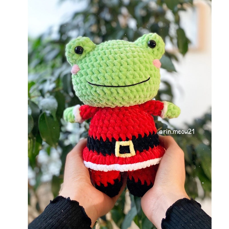 Christmas Frog - Etsy