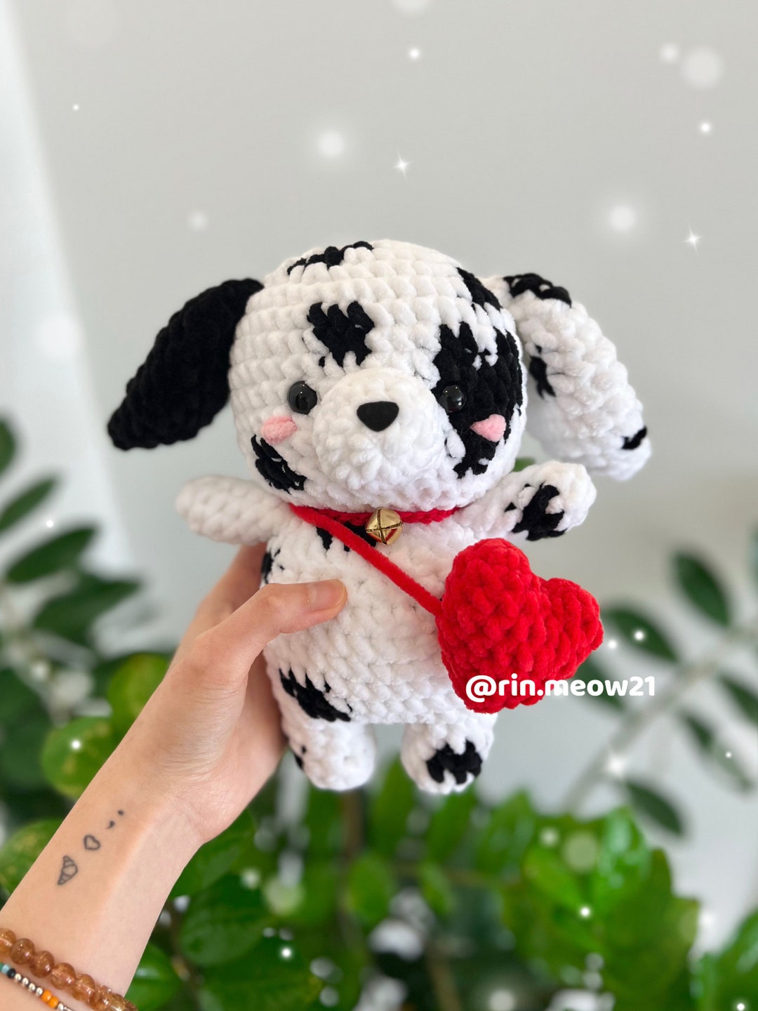 Crochet Pattern - Dalmatian the Dog, Cute Dog, Diy - Etsy
