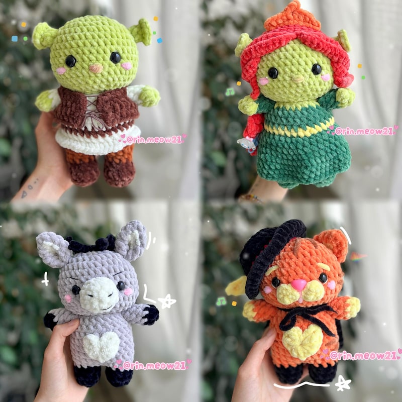 Crochet Fiona Plushie - Etsy