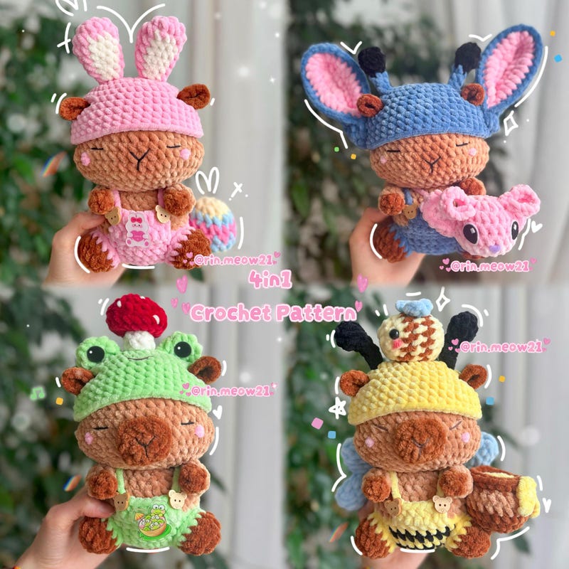 Labubu capybara costume - Etsy.de