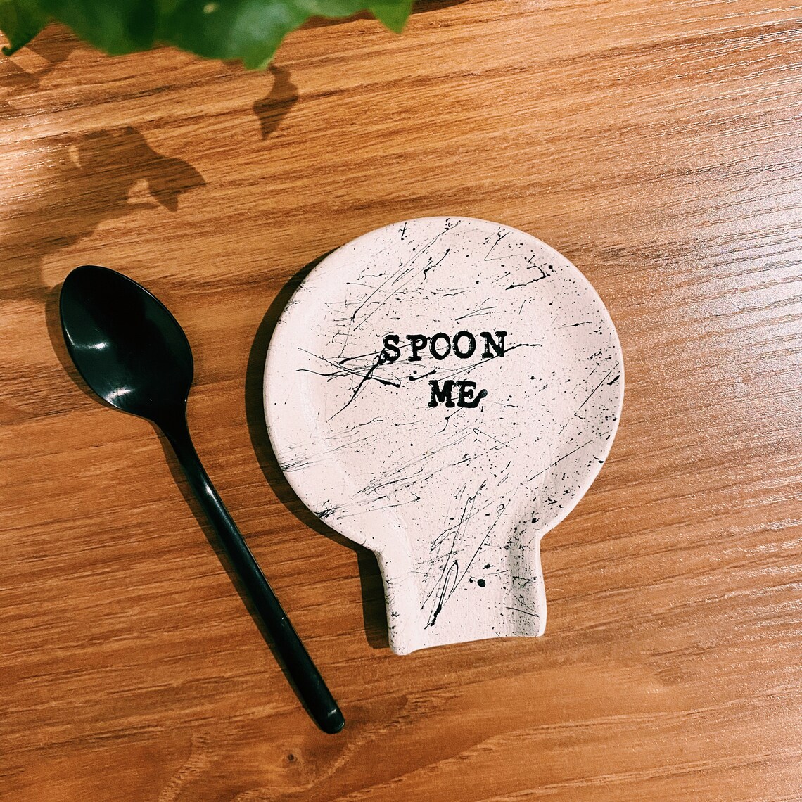 Handmade Clay Spoon Me Dish Rest Holder Gift Present for Him - Etsy
