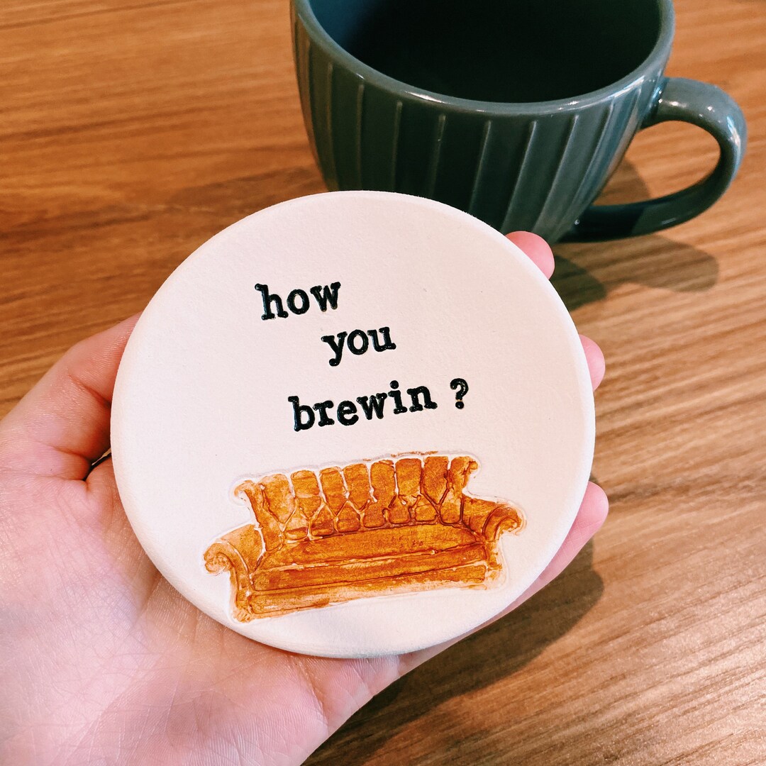 Handmade Clay TV Show Inspired Teabag Holder Kitchen Dish Gift Birthday ...