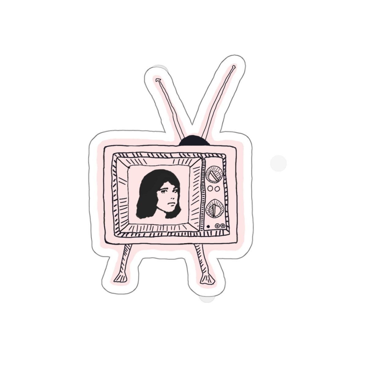 TV Girl Sticker, Tv Girl Vintage TV Sticker, TV Girl Logo - Etsy
