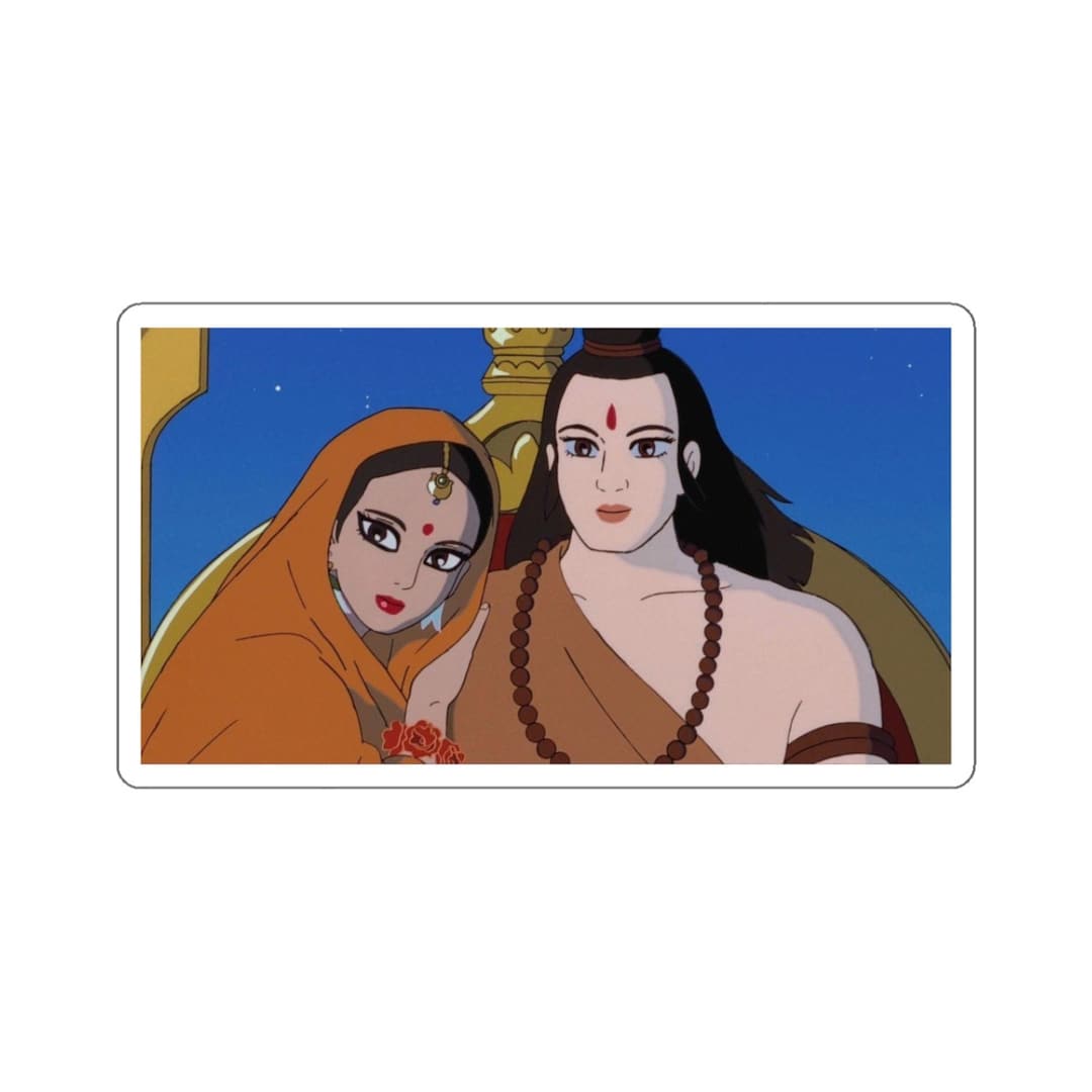 Ramayan Sita Ram Sticker Hindu Sticker Anime Sticker Seeta Rama Sticker ...