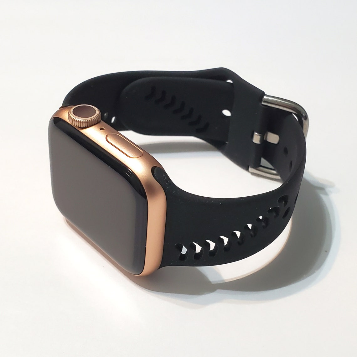 Soft Silicone Wrist Band Sports for Apple Watch Series 9, 8, 7, 6, 5, 4 ...