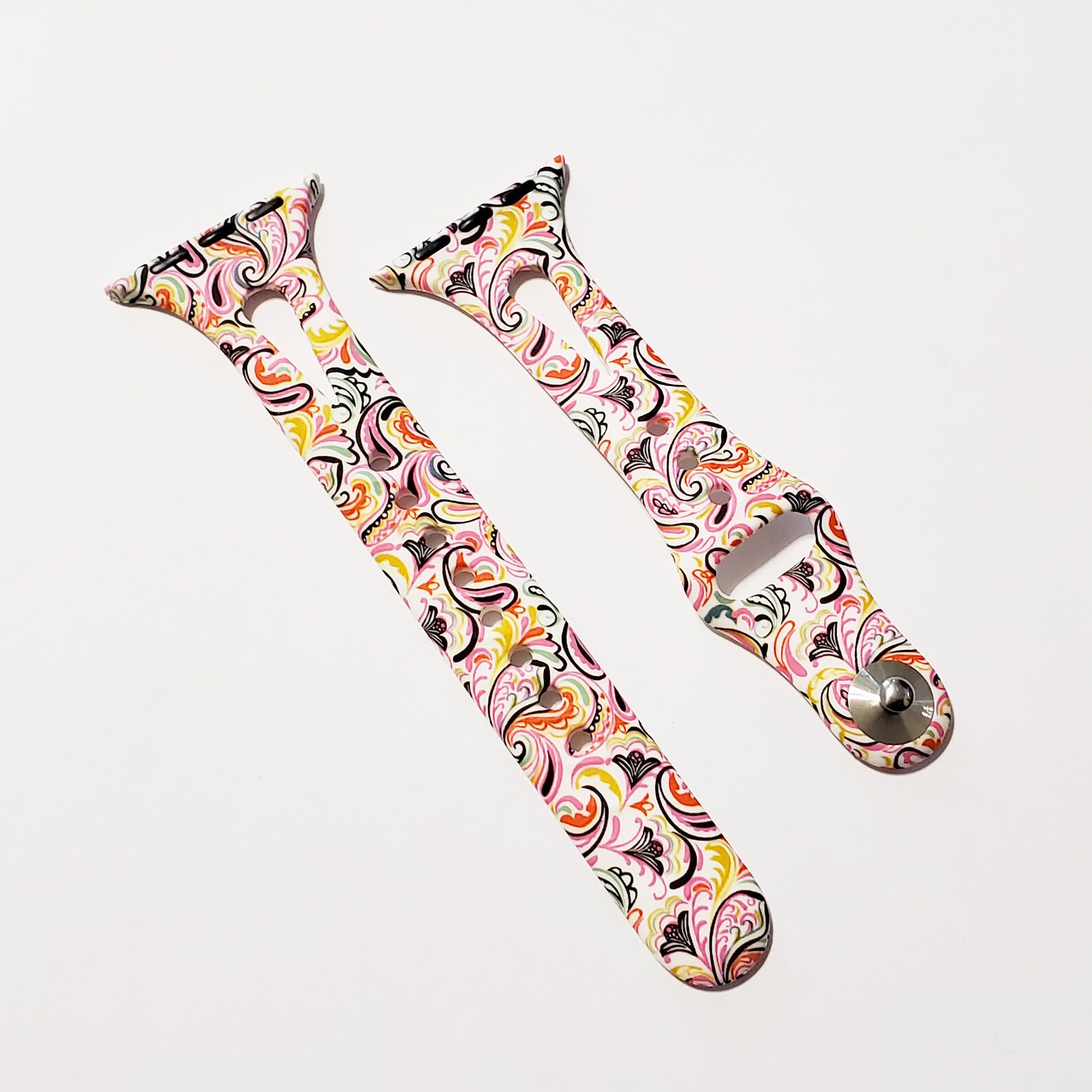 Multicolor Design Wristband Narrow Watch Bands for Apple Watch | Etsy