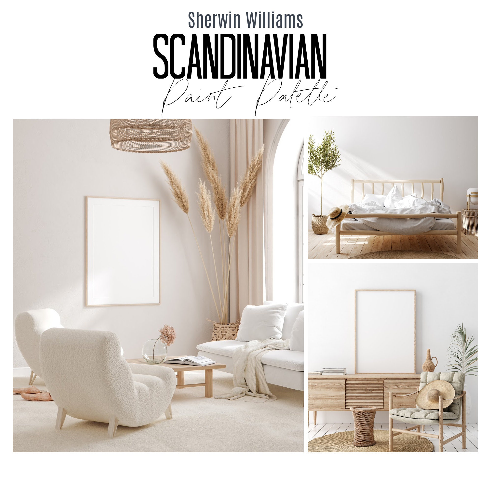 Sherwin Williams SCANDINAVIAN Interior Paint Palette - Interior ...