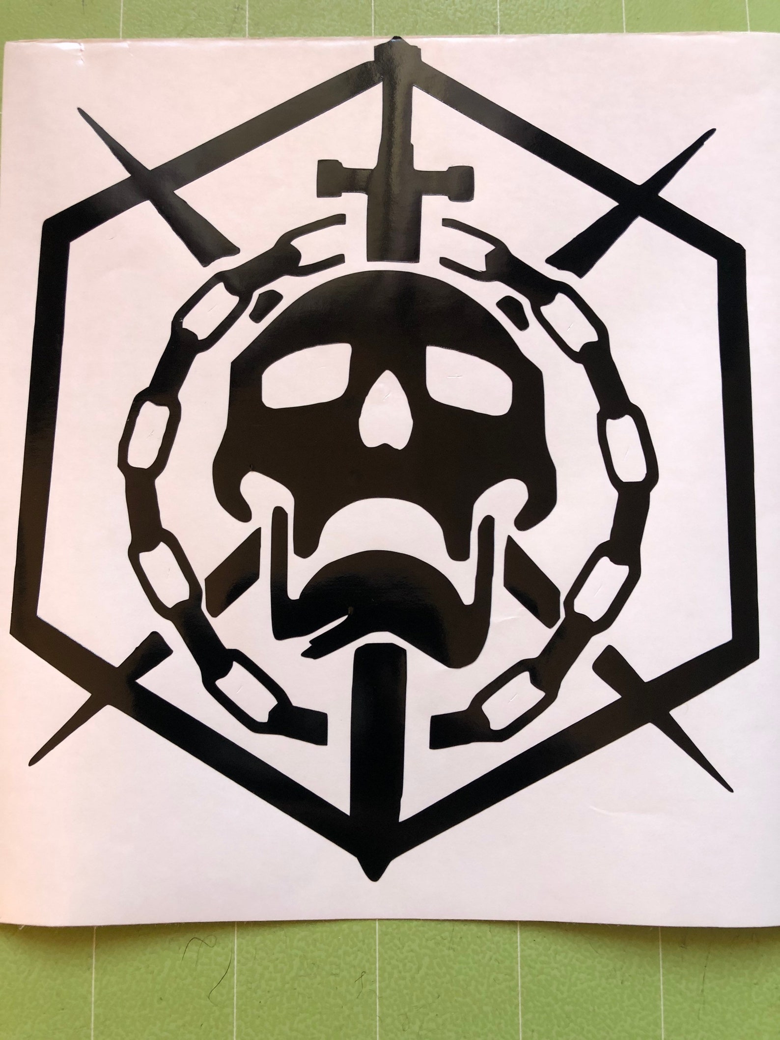 Raid Symbol Vinyl Decal Sticker | Etsy