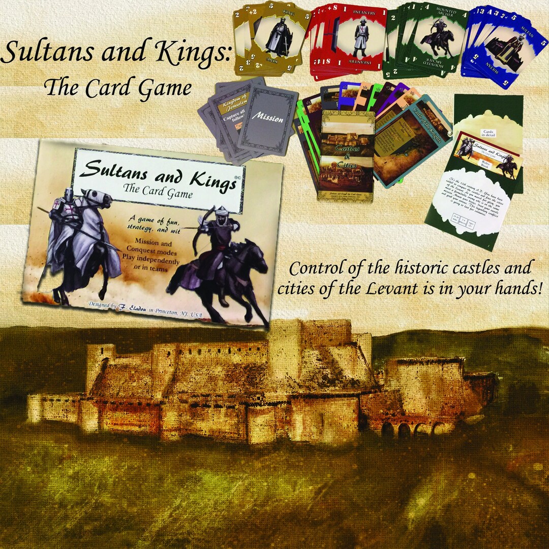 Sultans and Kings: the Card Game - Etsy