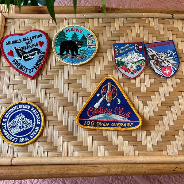 Travel Patches - Etsy