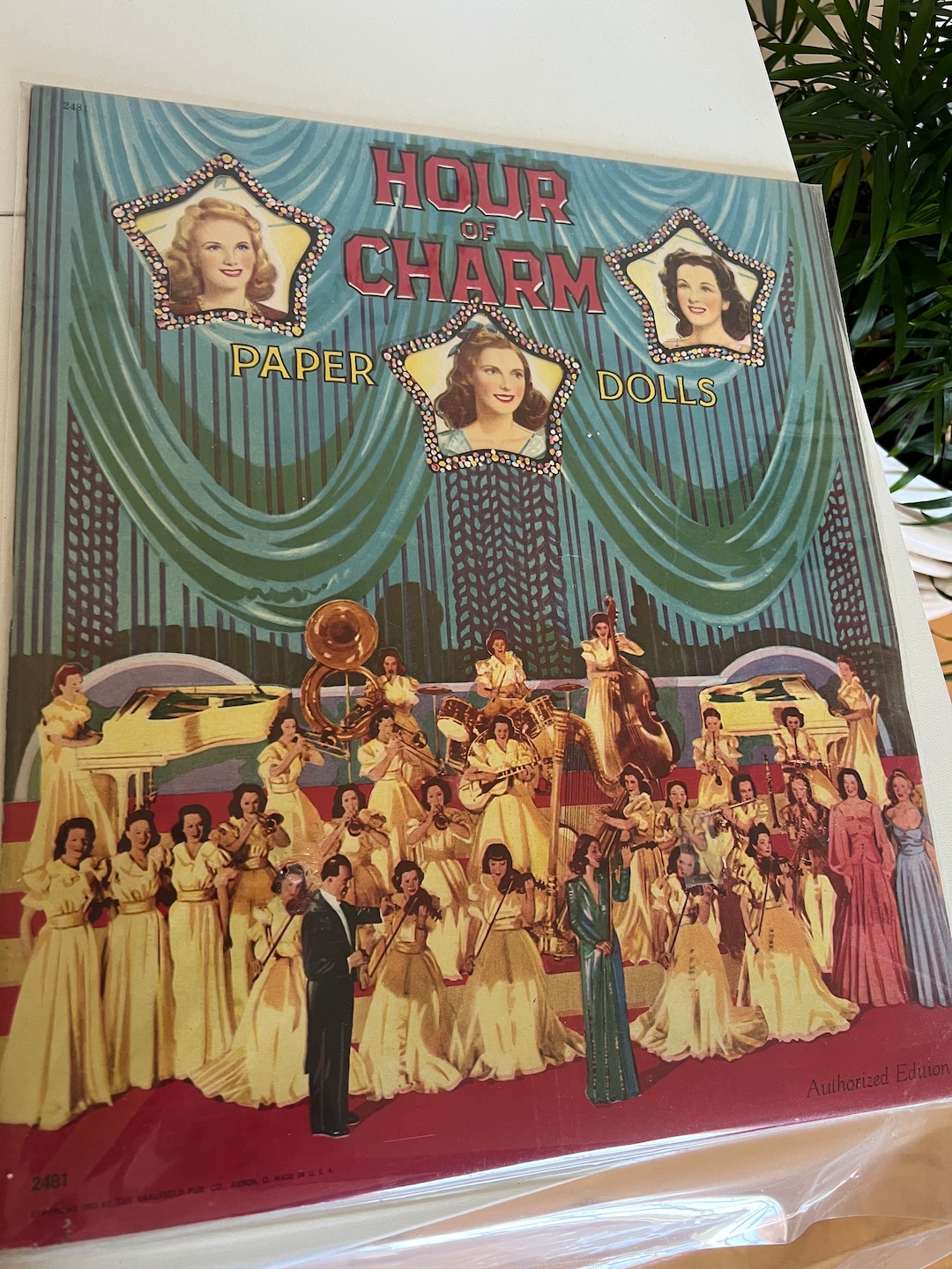 Vintage Hour of Charm Paper Dolls Original Uncut Book 1943 Saalfield - Etsy