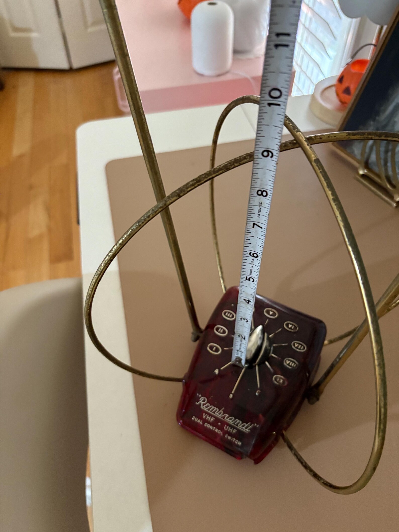 Vintage Rembrandt Rabbit Ears TV Antenna, Mid-century Modern, Atomic ...