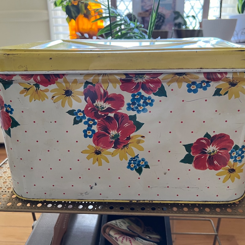 Floral Tin - Etsy