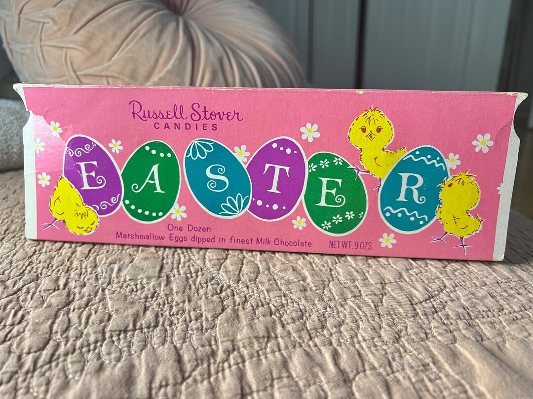 Vintage Easter Chocolate Candy Box - Etsy