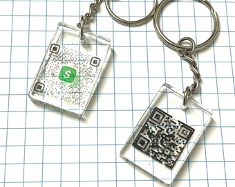 Cash App Qr Code Keychain - Etsy